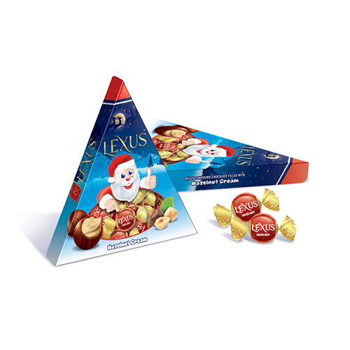 LEXUS MILKY COMPOUND CHOCOLATE FILLED WITH HAZELNUT CREAM - ANL FOOD