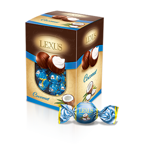 LEXUS MILKY COMPOUND CHOCOLATE FILLED WITH COCONUT CREAM - ANL FOOD