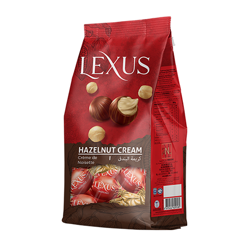 LEXUS MILKY COMPOUND CHOCOLATE FILLED WITH HAZELNUT CREAM - ANL FOOD