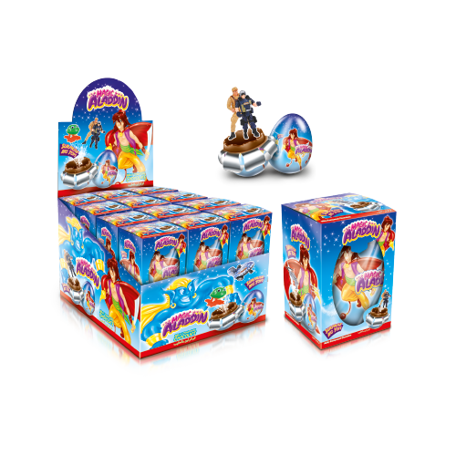 MAGIC ALADDIN MILKY COMPOUND CHOCOLATE SURPRISE EGG - ANL FOOD