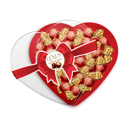 LEXUS MILKY COMPOUND CHOCOLATE FILLED WITH HAZELNUT CREAM - ANL FOOD