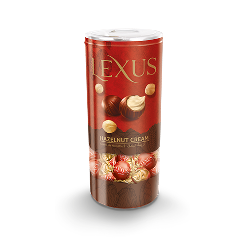 LEXUS MILKY COMPOUND CHOCOLATE FILLED WITH HAZELNUT CREAM - ANL FOOD