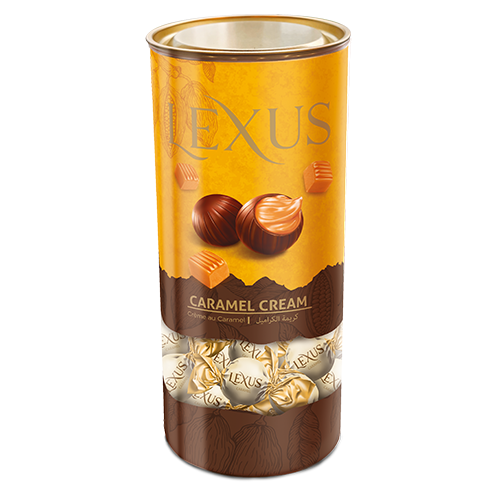 LEXUS MILKY COMPOUND CHOCOLATE FILLED WITH CARAMEL CREAM - ANL FOOD