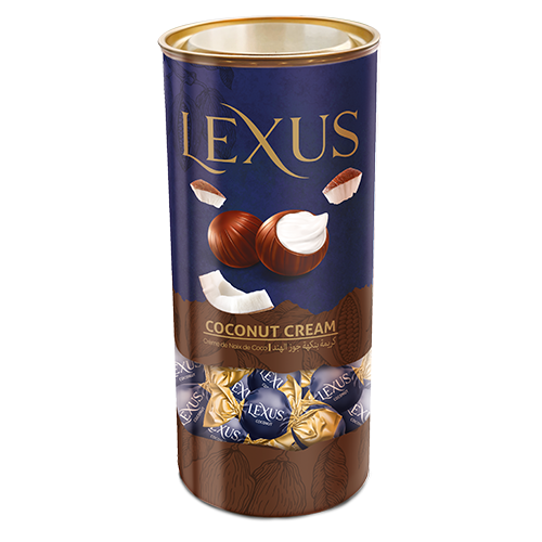 LEXUS MILKY COMPOUND CHOCOLATE FILLED WITH COCONUT CREAM - ANL FOOD
